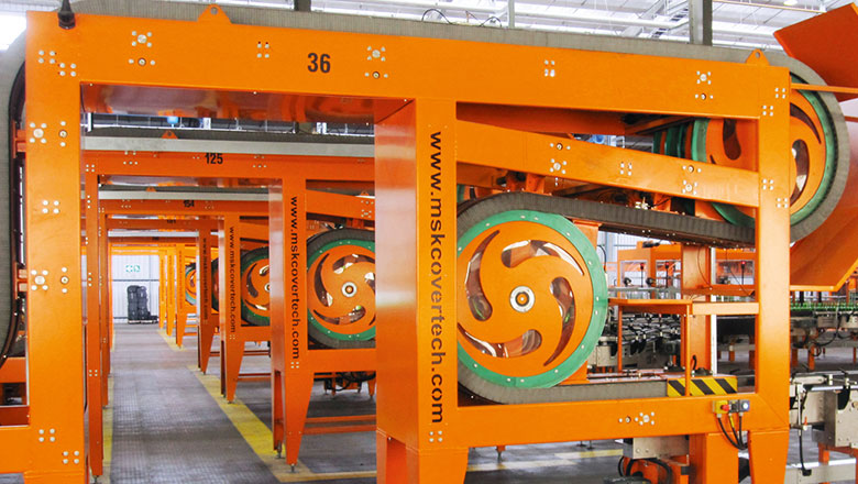 MSK palackszállító rendszerek - Teljesen automatizált palackszállítás